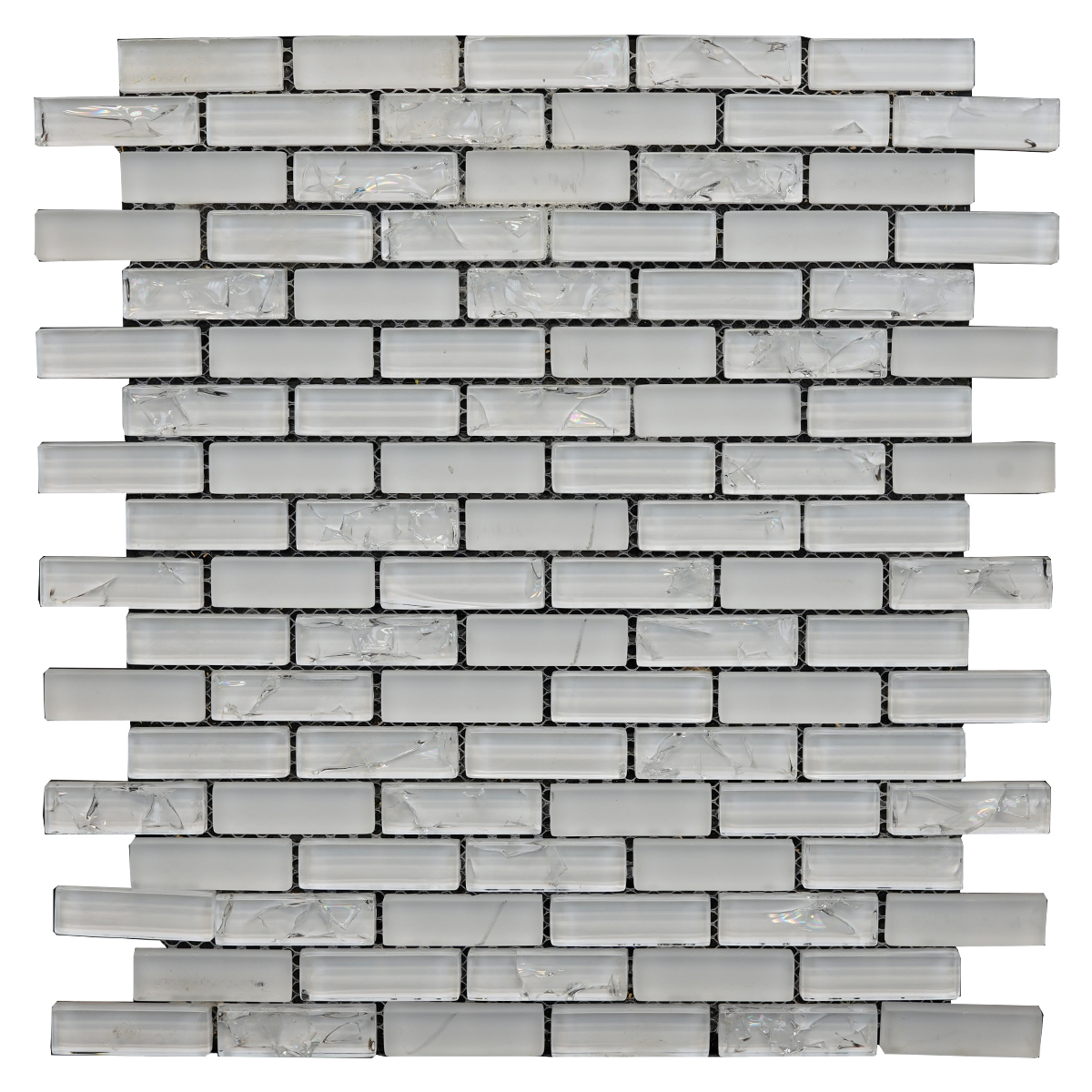 CRACKLE WHITE PURE 12"X12" - Agate Tile & Stone