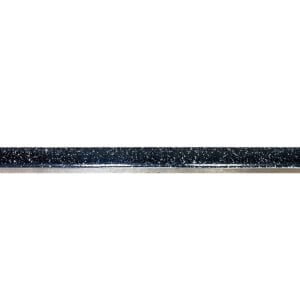 SPECTRA08 SPARKLE TRIM BLACK 0.25"x24" - Agate Tile & Stone