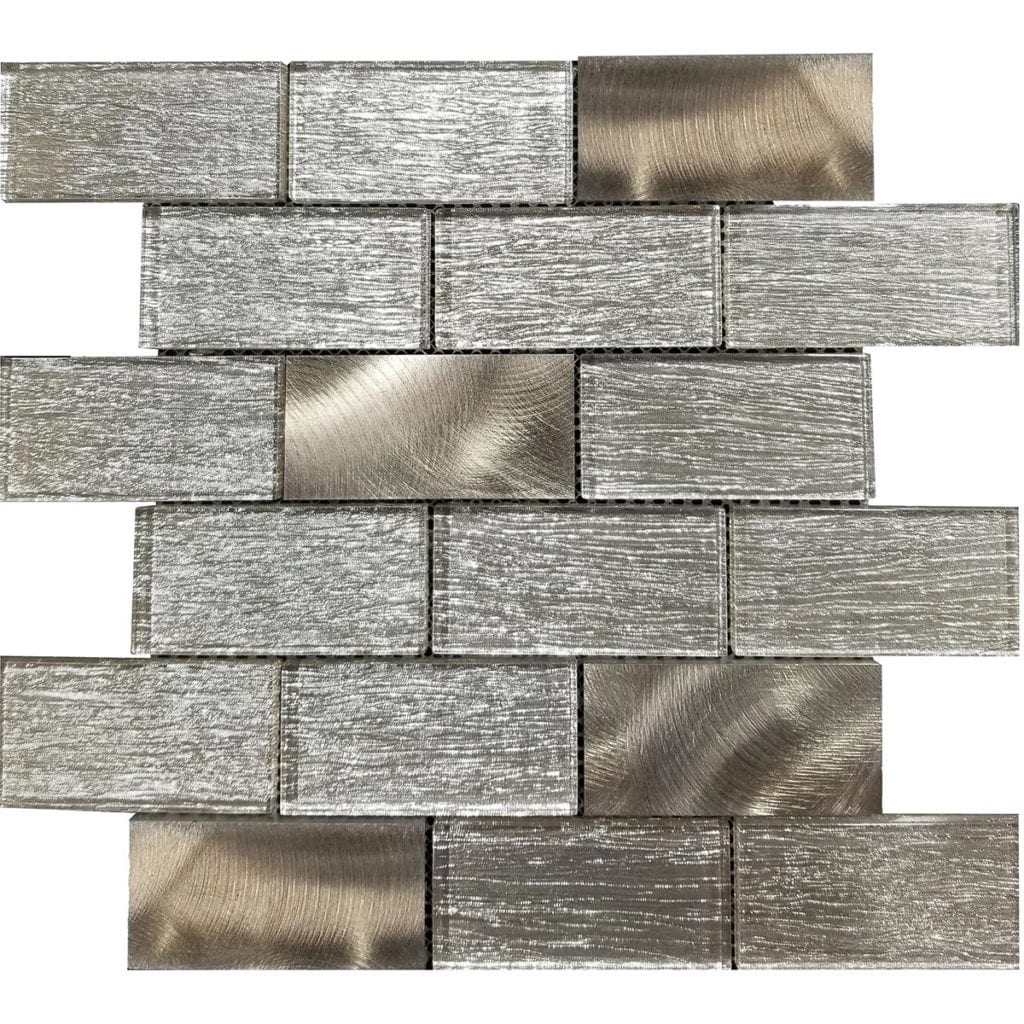 CHANEL CORAL/TAN/COPPER BRUSH 12"X12" - Agate Tile & Stone