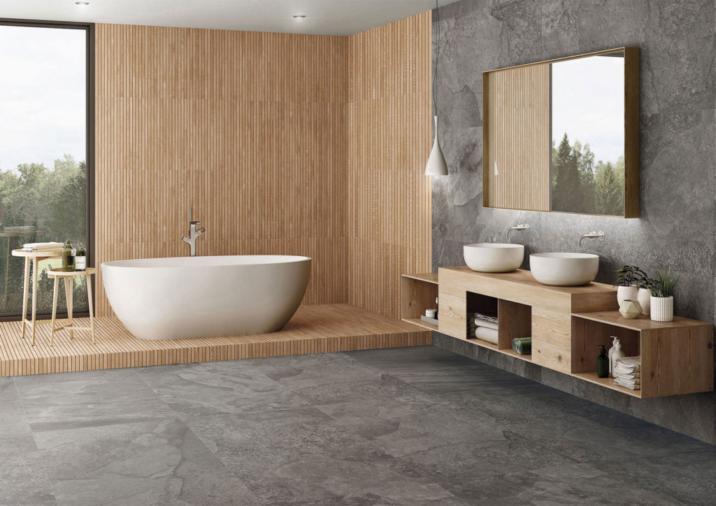 ARTWOOD RIBBON NATURAL 24"X48" - Agate Tile & Stone