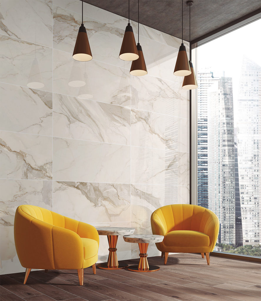 CALACATTA GOLD LAPPATO 24"X48" - Agate Tile & Stone