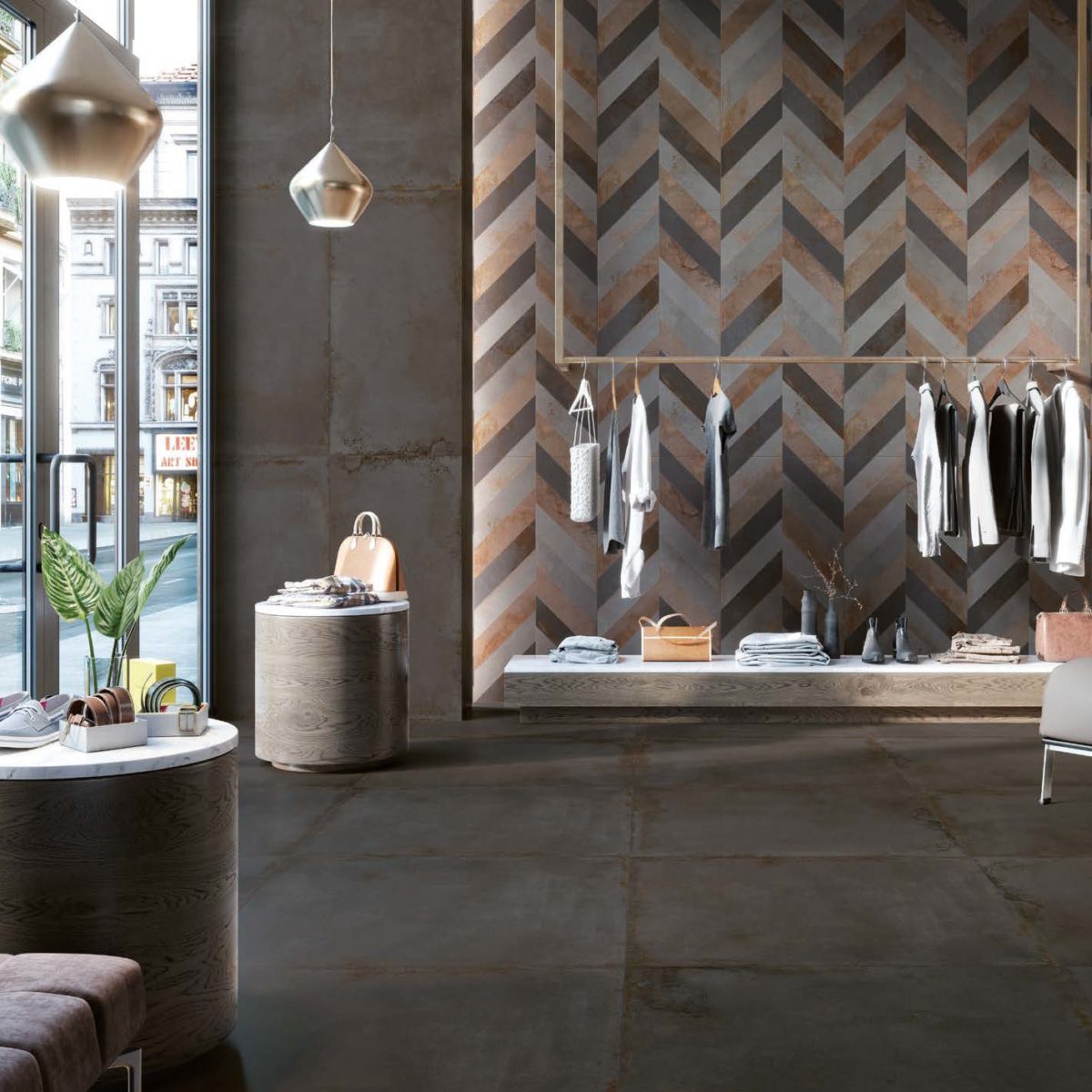 ARTWOOD RIBBON NUT MATTE 24"X48" - Agate Tile & Stone